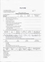What is PIQ Form in SSB Interview - Personal Information Questionnaire Form