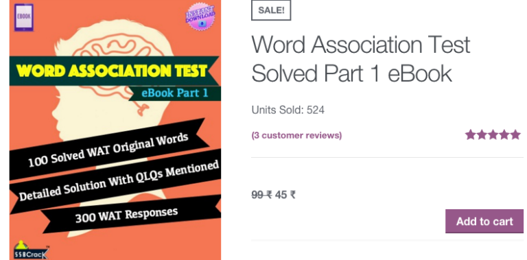 Word Association Test Examples With Sample Answers #1