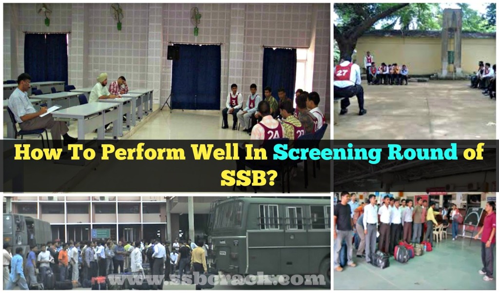 How To Perform Well In Screening Round of SSB?