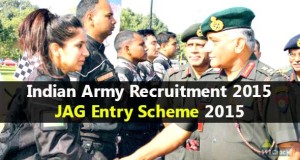 Indian Army Recruitment 2015 - JAG Entry Scheme 2015 JAG-16