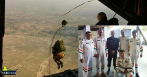 MS Dhoni Made His Maiden Para Jump From An Indian Air Force Aircraft