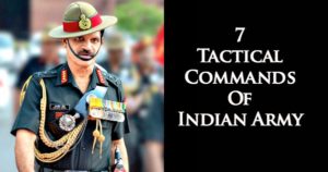 7 Tactical Commands of the Indian Army