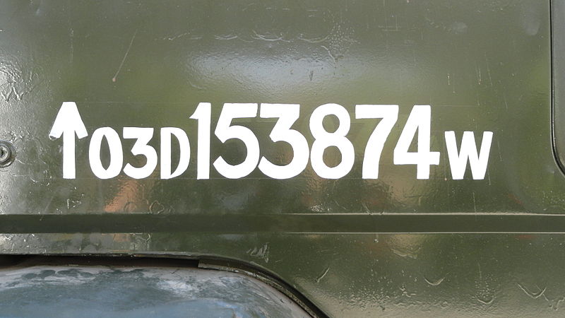 Meaning of Indian Army Vehicle Number Plate- Decoding Number Plates of ...