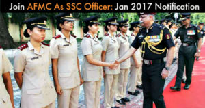 Join Armed Forces Medical Services (AFMC) As Officer: 2019 Notification