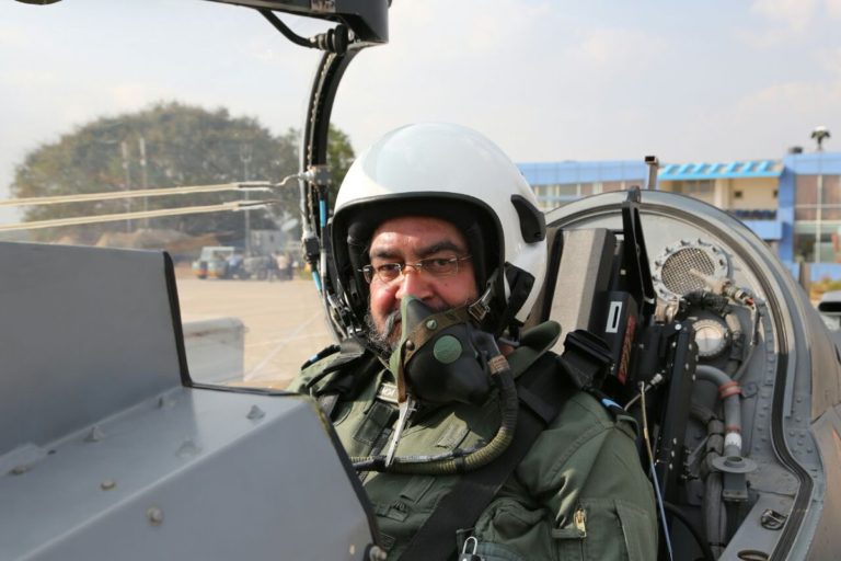 IAF Chief ACM BS Dhanoa Becomes Second IAF Chief to Fly LCA Tejas