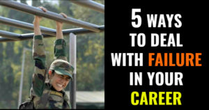 5 Ways to Deal With Failure in Your Career
