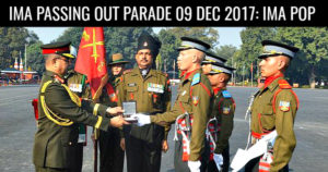 IMA Passing Out Parade 09 Dec 2017: IMA POP