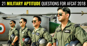 21 Military Aptitude Questions For AFCAT 2020