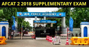 AFCAT 2 2018 Supplementary Exam 22-23 Sept 2018 - Kerala Region