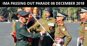 IMA Passing Out Parade 08 December 2018: IMA POP