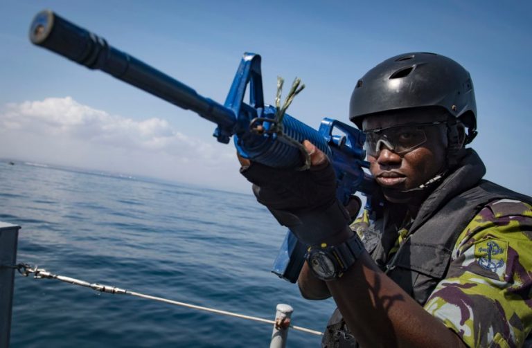 INS Trikand Participates In Exercise "Cutlass Express" 2019