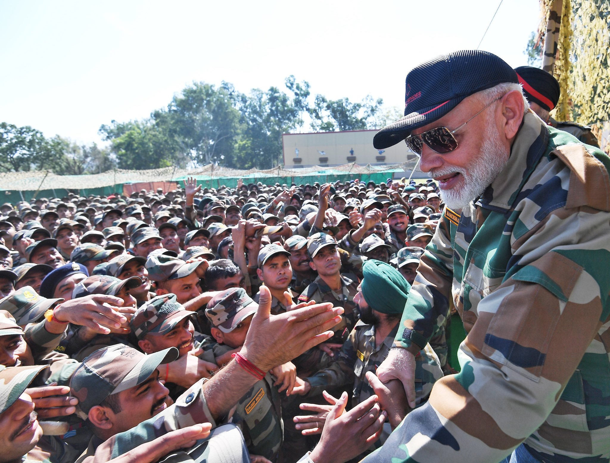 20 Beautiful Pictures of PM Modi Celebrating Diwali With Soldiers