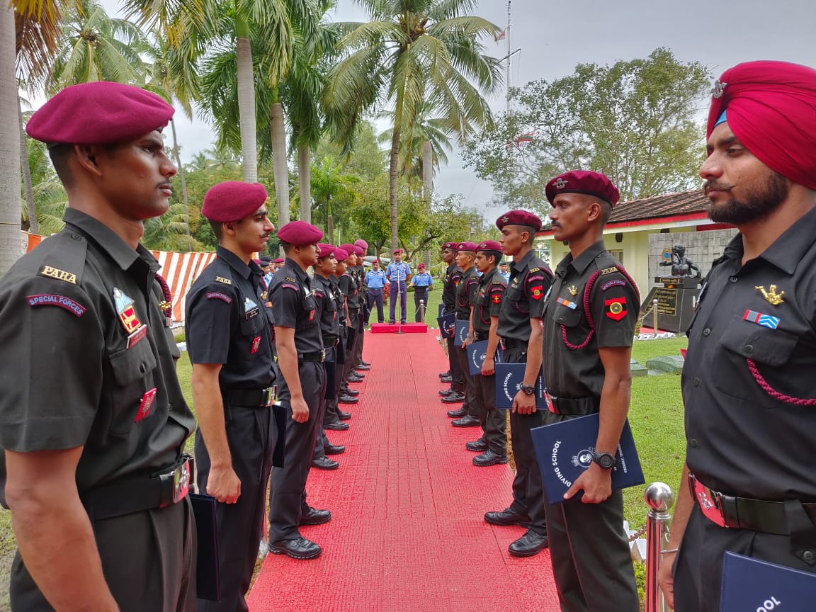 Valedictory Function Of PARA Special Forces
