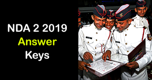 NDA 2 2019 Answer Keys PDF & Paper Solution [All Sets]