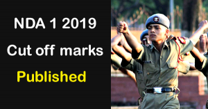 NDA 1 2019 Cut Off Marks Published