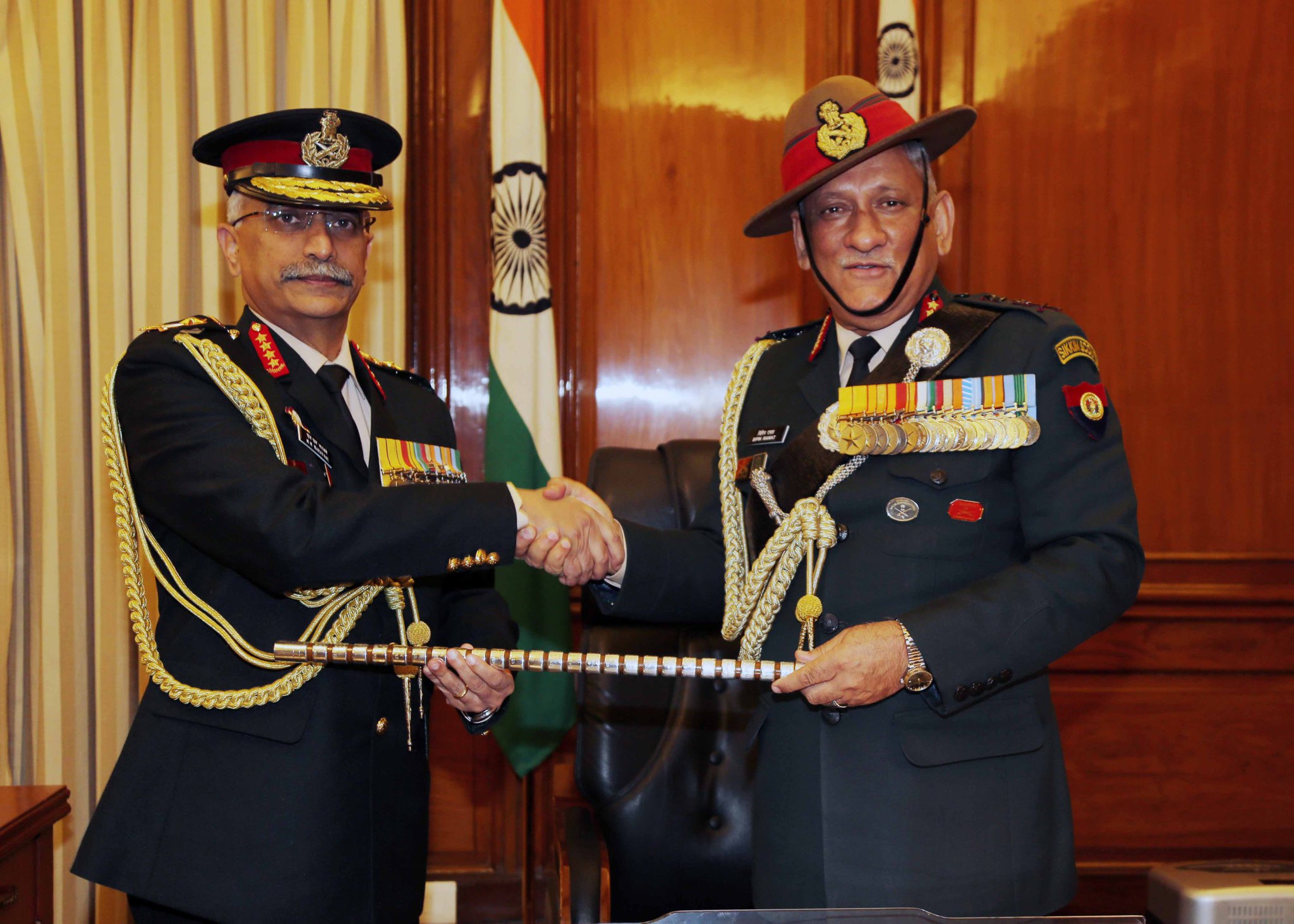 General Manoj Mukund Naravane Takes Over As 28th Army Chief