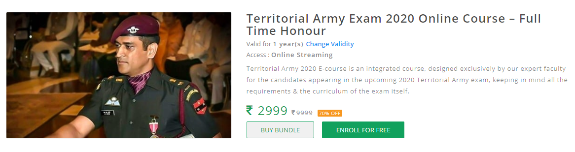 Recommended In 8th Attempt To Join Indian Army