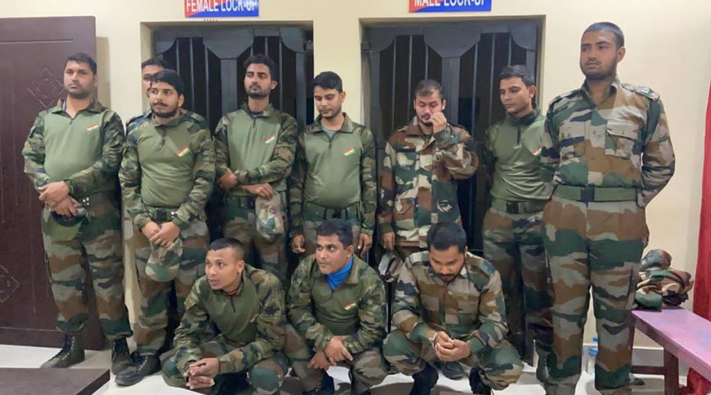 11 Fake Army Men Arrested In Guwahati