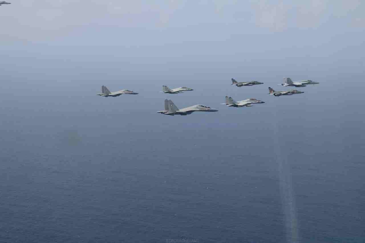 Integrated Bilateral Exercise Of Indian Navy And Indian Air Force With ...