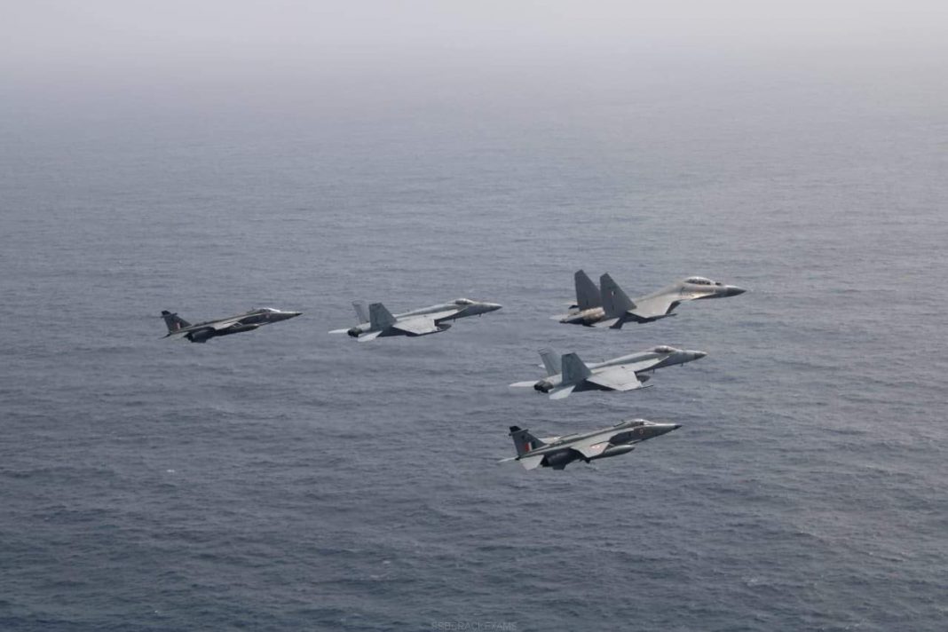 Integrated Bilateral Exercise Of Indian Navy And Indian Air Force With ...