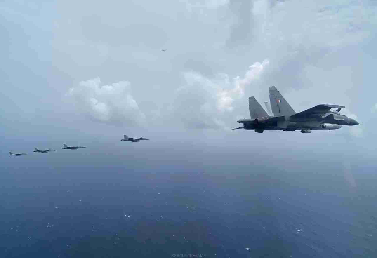 Integrated Bilateral Exercise Of Indian Navy And Indian Air Force With ...