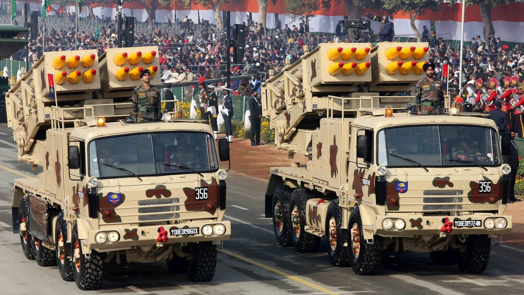 DRDO Successfully Test Fires Enhanced Pinaka Rocket And 122mm Caliber ...