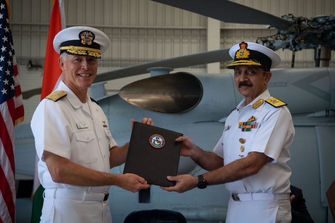 Indian Navy Inducts First Batch Of Two MH-60R Seahawks Multi Role ...