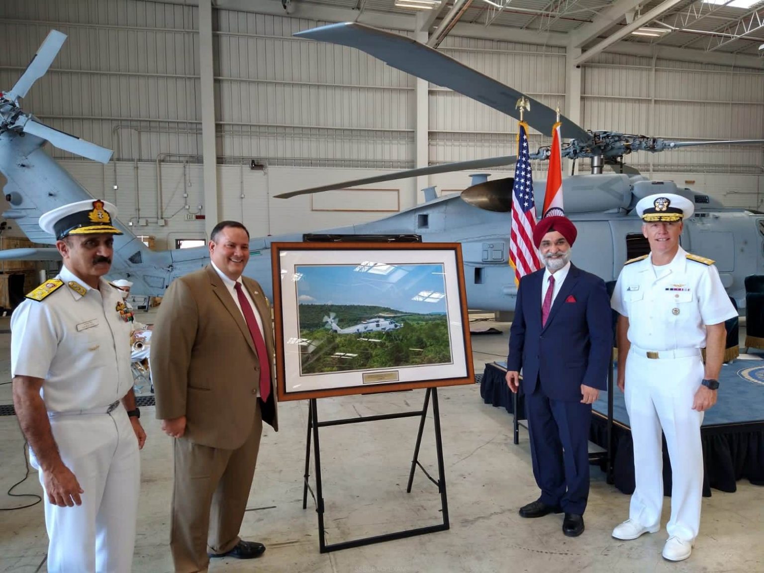 Indian Navy Inducts First Batch Of Two MH-60R Seahawks Multi Role ...