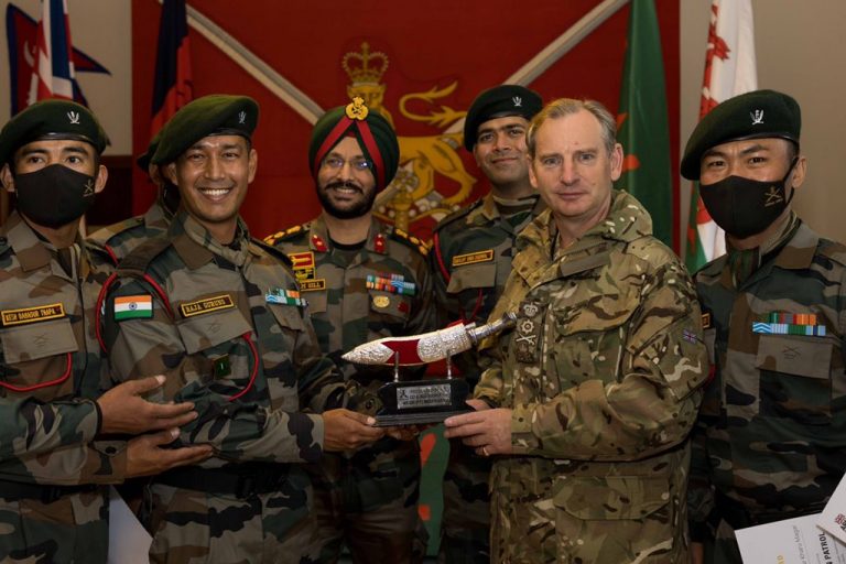 Indian Army Gorkha Rifles Team Wins Gold Medal In Exercise Cambrian Patrol
