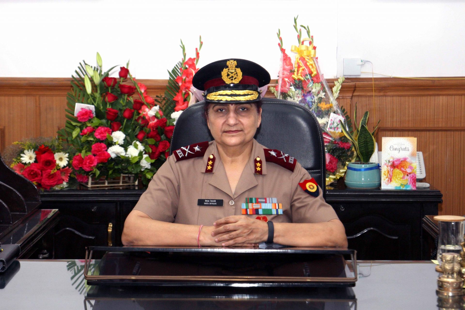 Major General Smita Devrani Assumes Charge as ADG, Military Nursing Service