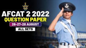 AFCAT 2 2022 Original Question Papers 26, 27, 28 August [All Sets]