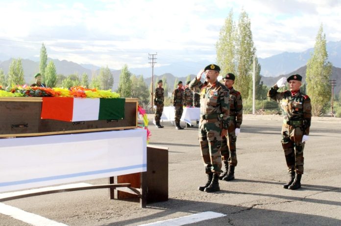 Naib Subedar Haribir Singh, SM 23 PARA SF, lost his life when his ...