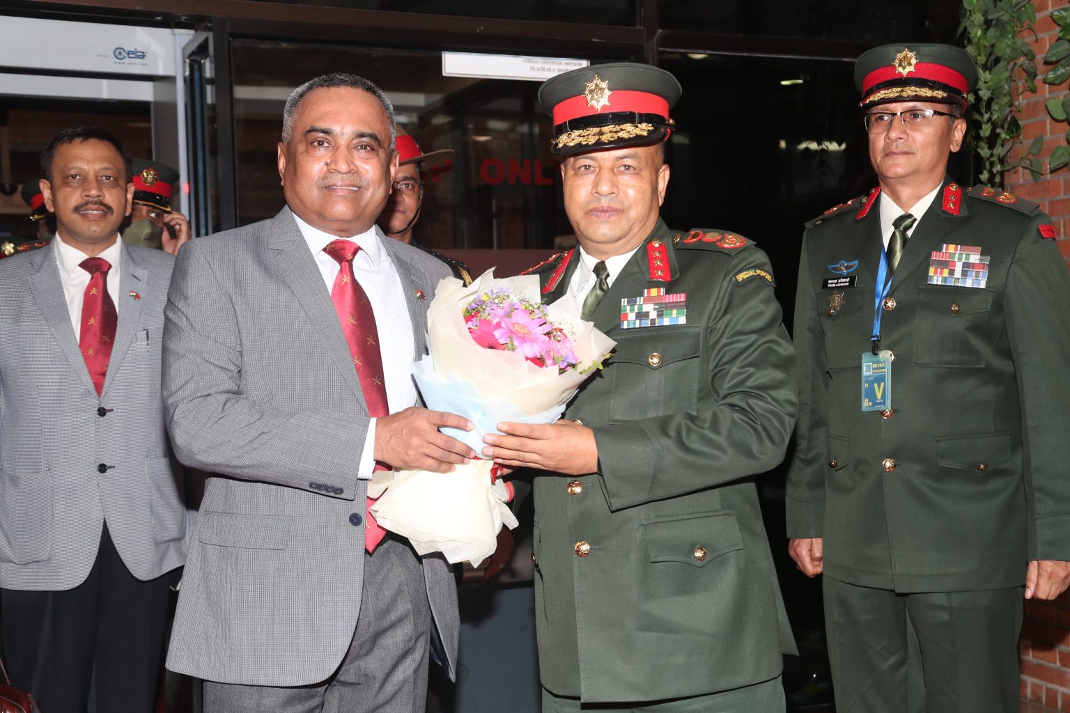 General Manoj Pande, Chief of the Army Staff, Indian Army arrives in ...