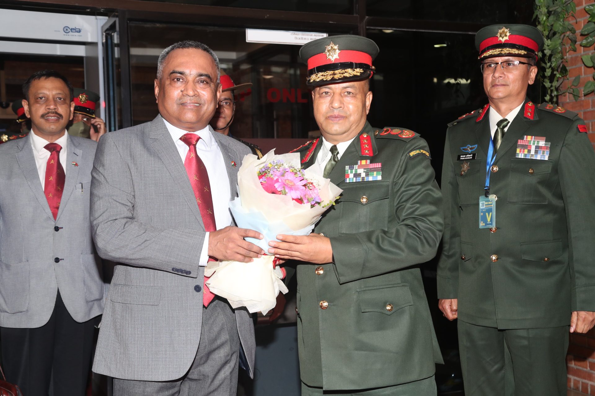 General Manoj Pande, Chief of the Army Staff, Indian Army arrives in ...