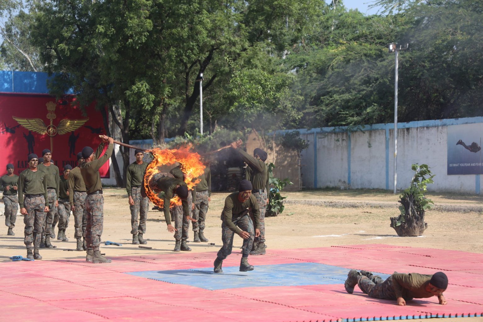 Garud Commandos Maroon Beret Ceremonial Parade 03 Sep 2022