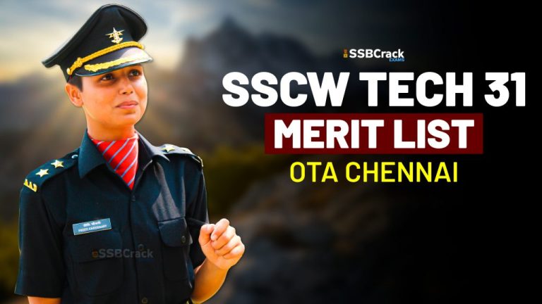 SSC Tech 63 and SSCW Tech 34 Merit List Indian Army