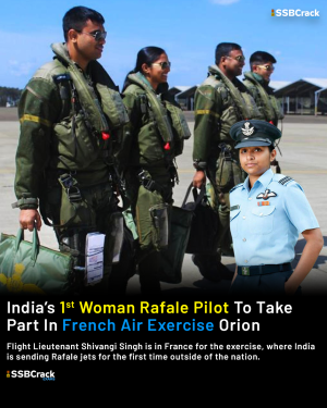 India's First Female Rafale Pilot Participates in French Air Exercise ...