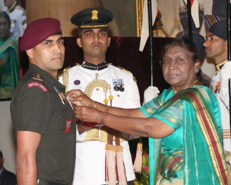 Brave Major Amit Dahiya 1 PARA SF Shaurya Chakra