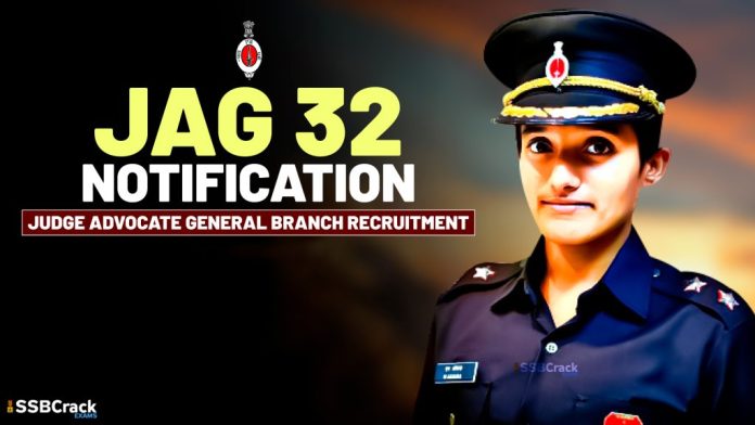 JAG 35 Notification: Judge Advocate General Indian Army Entry