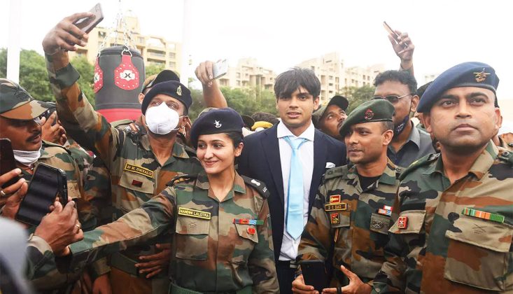 Subedar Neeraj Chopra Wins Gold In World Athletics Championships