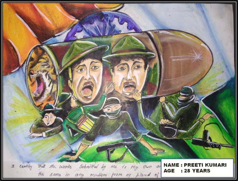 Indian Army Drawing Tutorial (Step-by-Step)