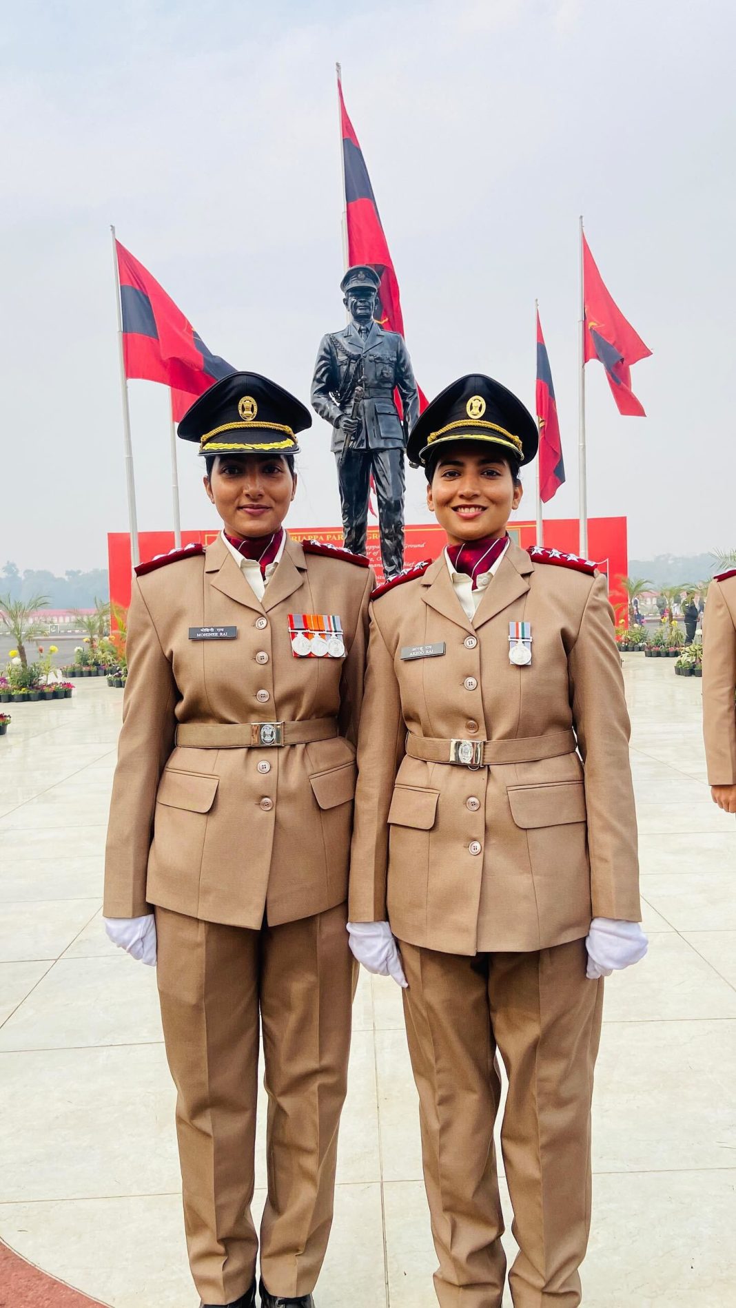 All-Women Military Nursing Service Officers Contingent Made History