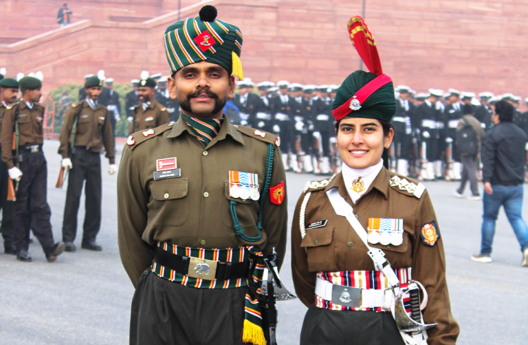 First Army Couple to Lead Together on the Republic Day