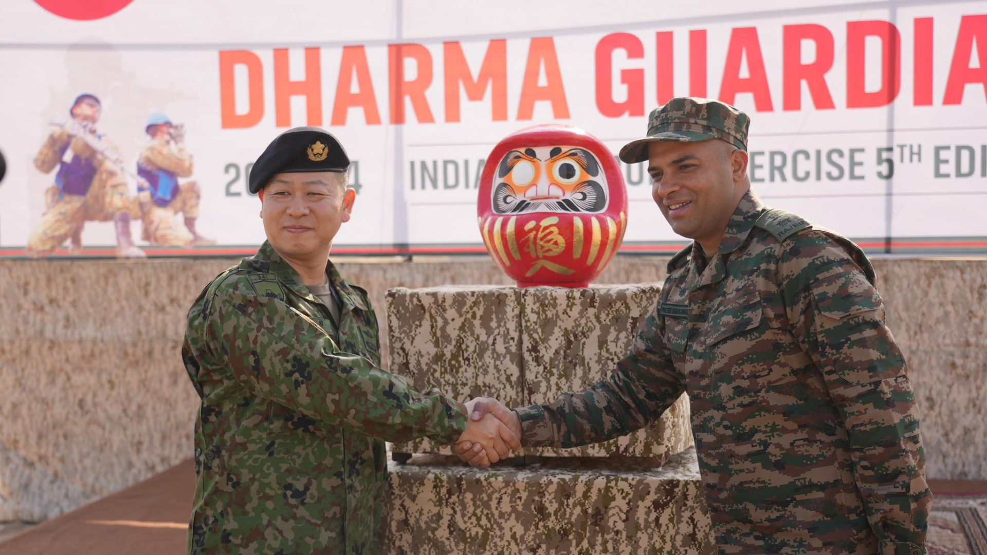 India-Japan's 'DHARMA GUARDIAN' Exercise Kicks Off in Rajasthan