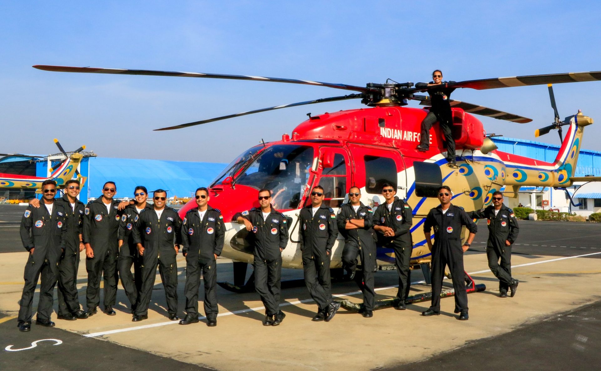 Sarang Helicopter Display Team Ready to Dazzle at Singapore Airshow 2024