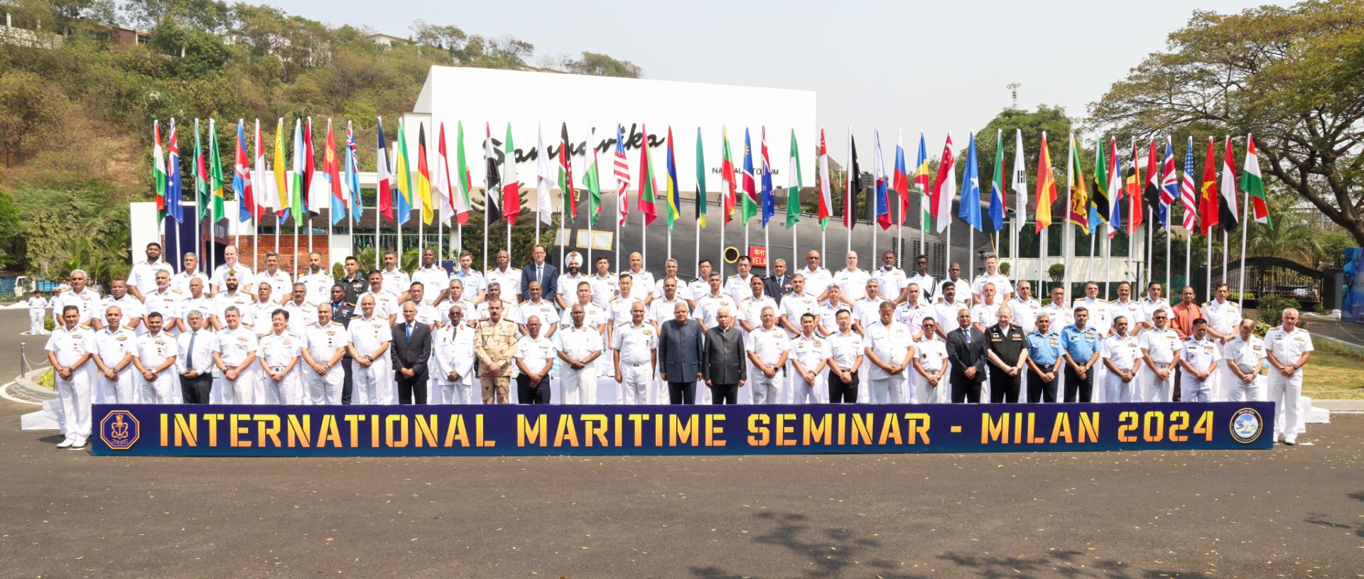Vice President Inaugurates International Maritime Seminar at MILAN 2024