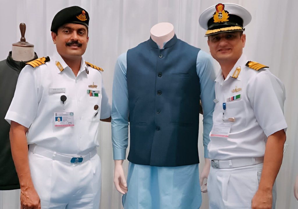 Is the Indian Navy considering to wear traditional Indian attire?
