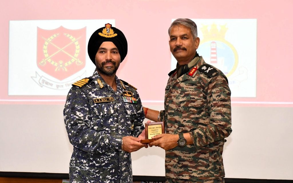 Indian Armed Forces Conclude Tri-Services Joint Capsule at Army War College