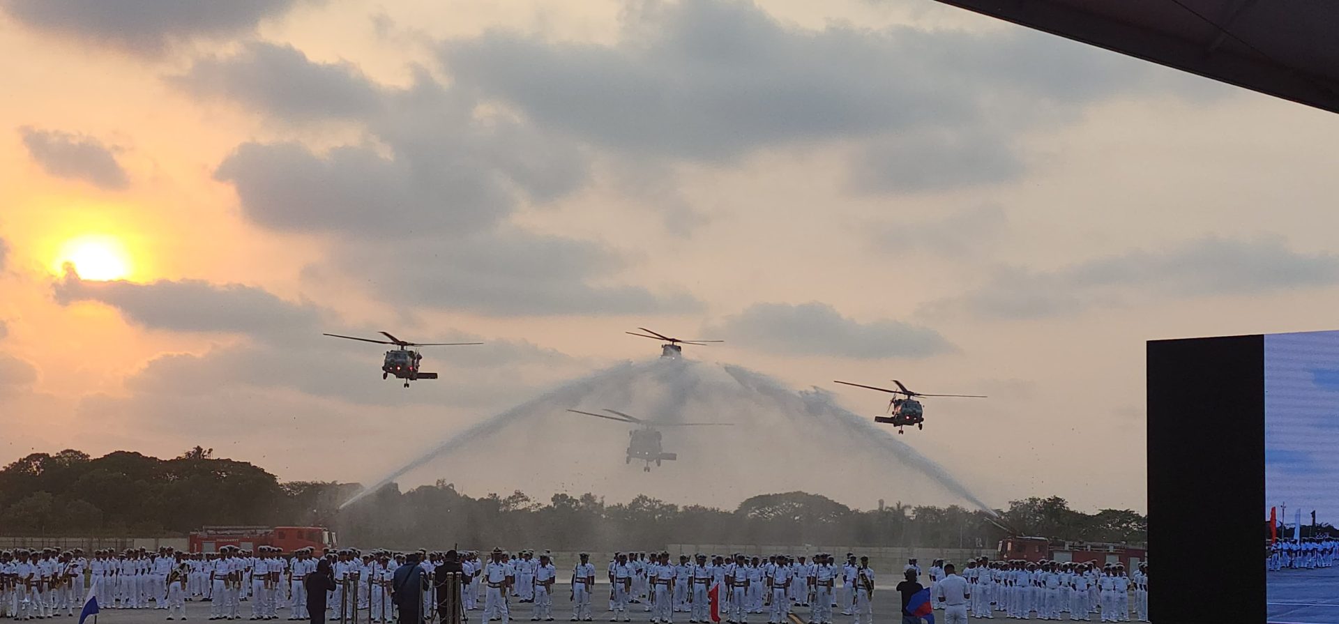 Indian Navy Welcomes MH 60R Squadron: INAS 334 'Seahawks' Commissioned