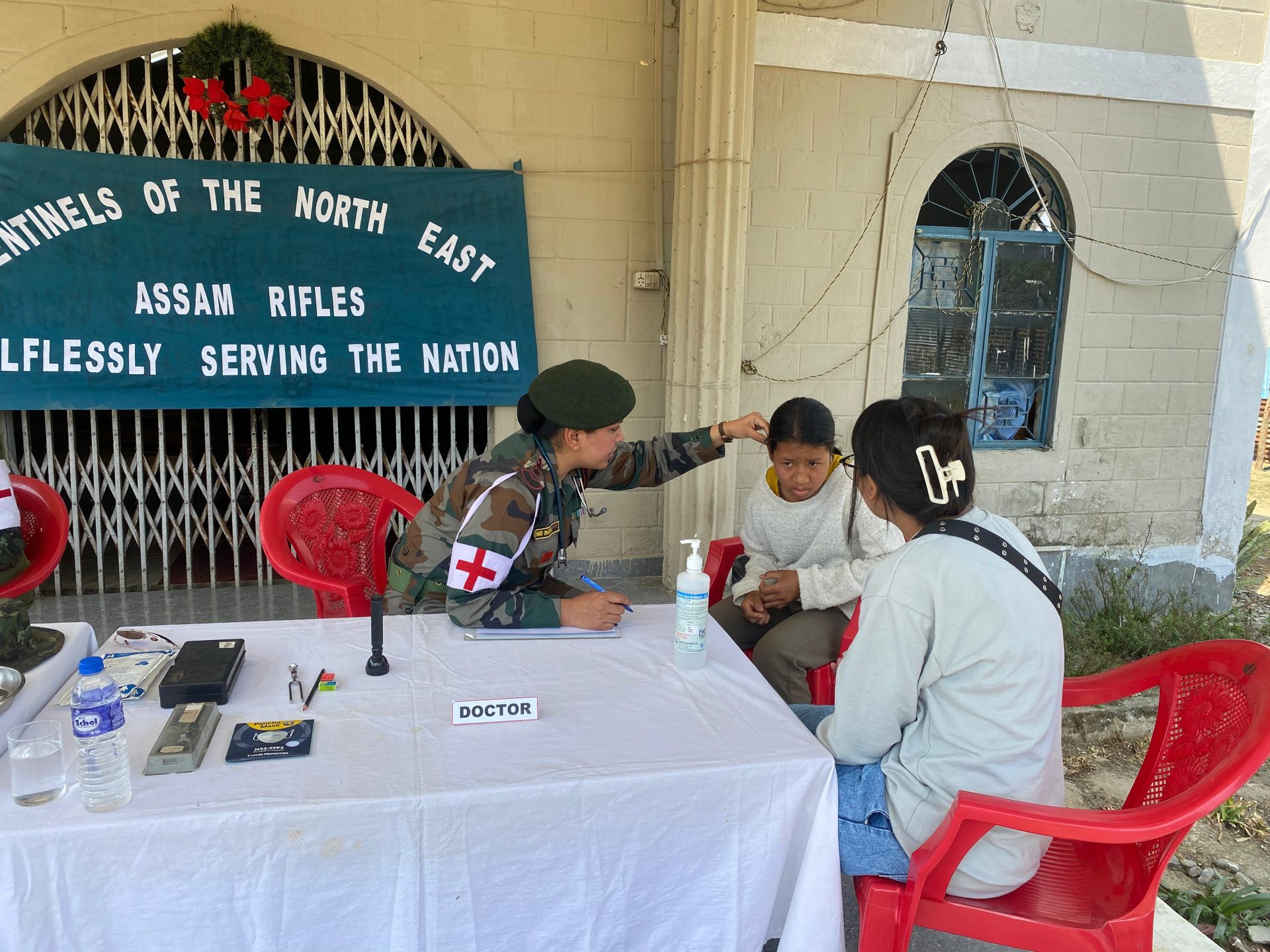Assam Rifiles Brings Healthcare to Doorsteps in Manipur's Remote Village